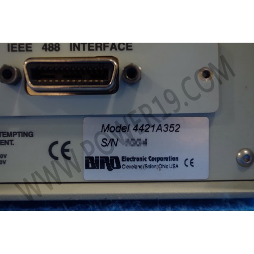 BIRD 4421A352 RF POWER METER