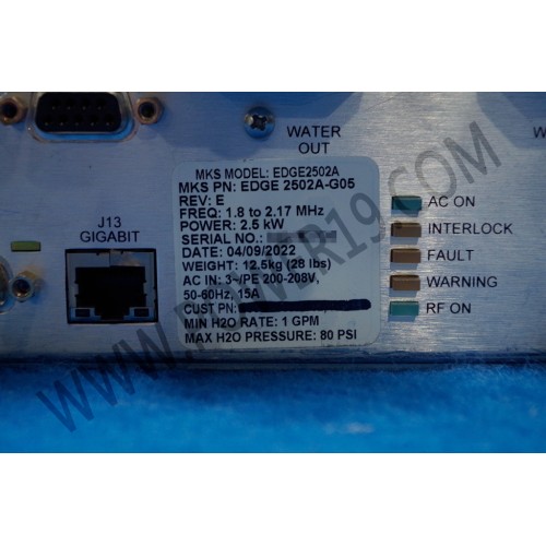 MKS EDGE 2502A